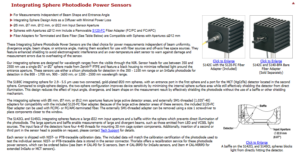 Thorlabs- S140C, S142C, S142CL, S144C, S145C, S145CL, S146C, S148C ...